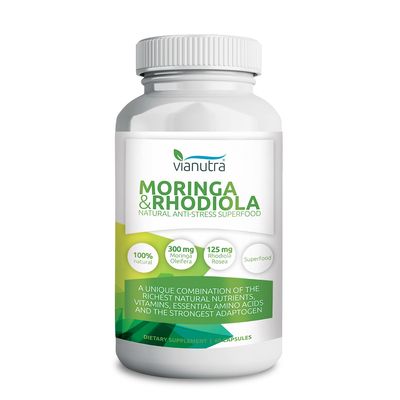 Moringa & Rhodiola Vianutra – recenzia a vaše skúsenosti | NaseZdravie.sk